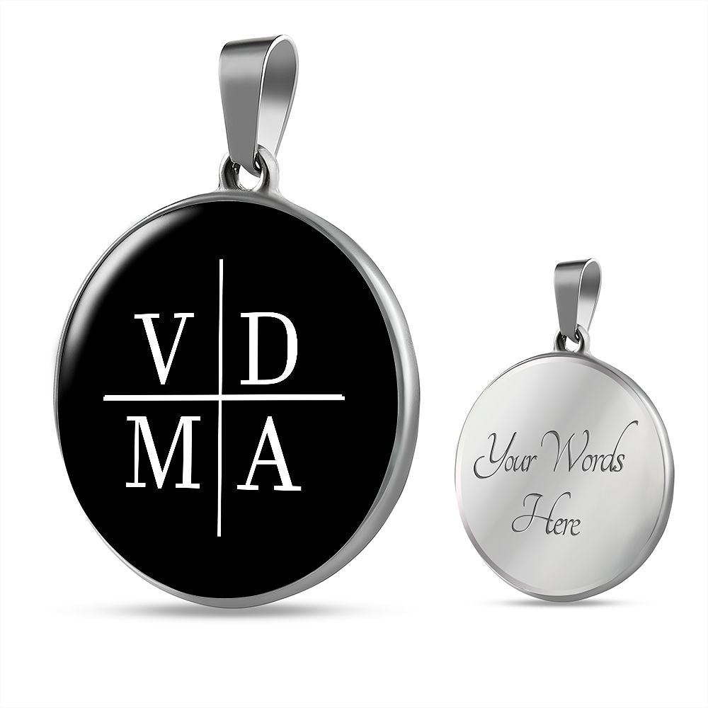 VDMA Lutheran Faith Necklace – Ruby Peach