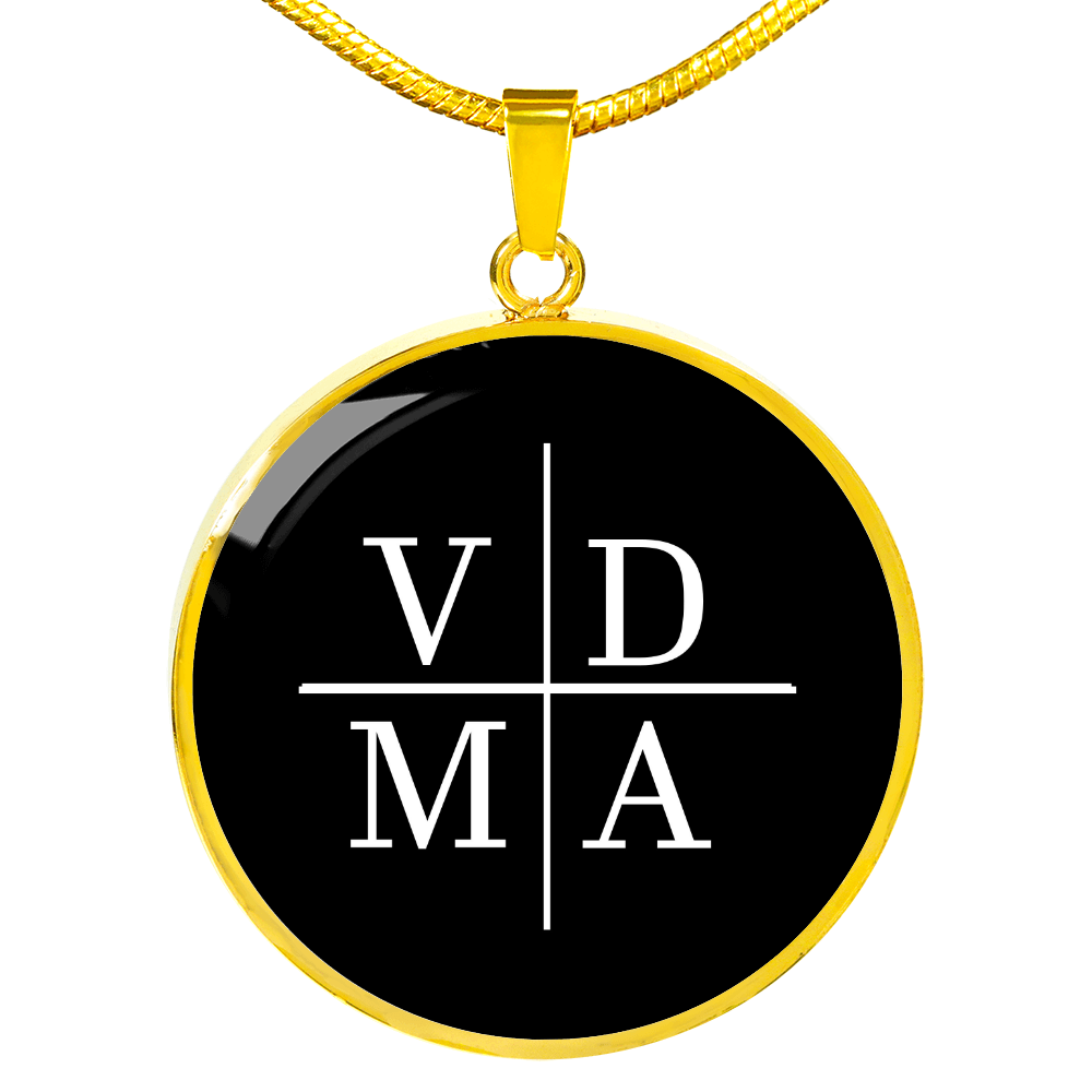 VDMA Lutheran Faith Necklace – Ruby Peach